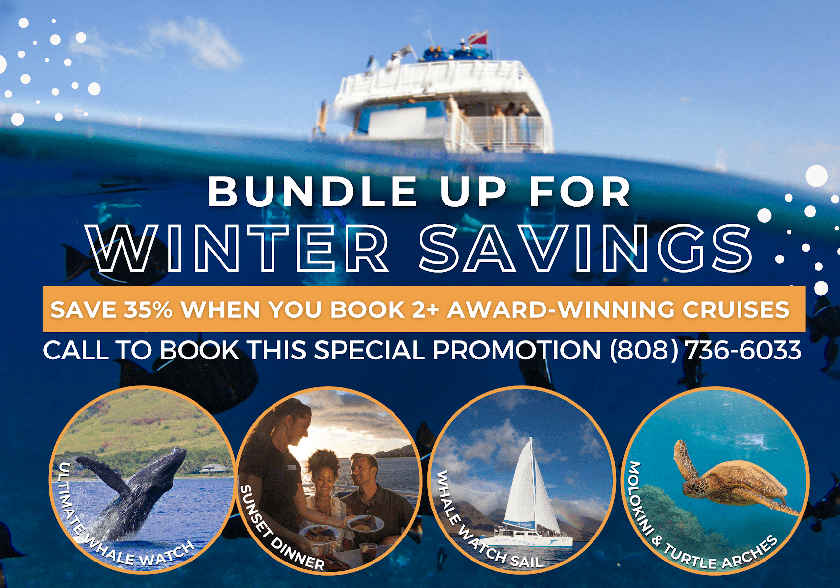 Maui Whale Watch Tours - Marine Naturalist Cruises | Pacific Whale Cruises